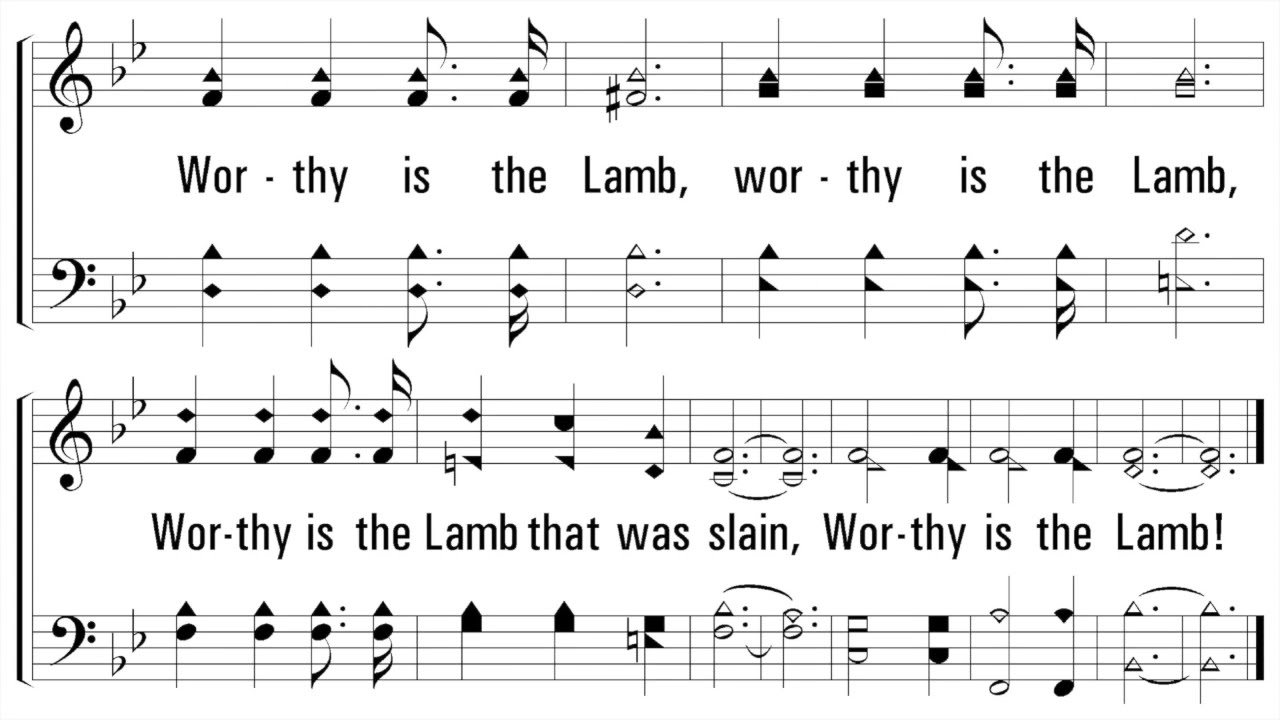 Worthy Is The Lamb "That Was Slain" - Acappella - A Cappella - YouTube