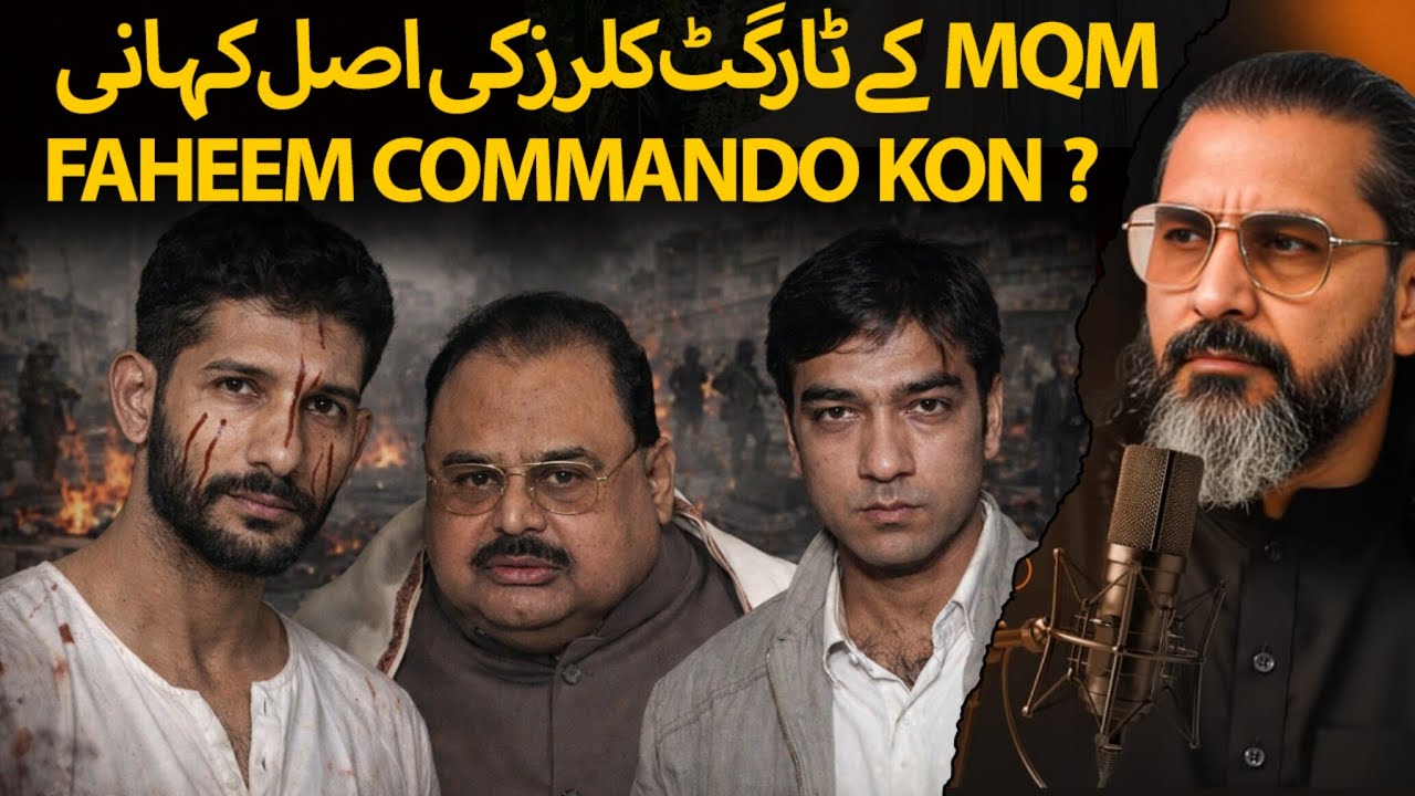 Faheem Commando: MQM Ka Sab Se Khatarnak Target Killer? | Karachi ...