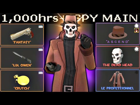 The 2015 PRO Spy Loadout🔸1000+ Hours Experience (TF2 Gameplay)