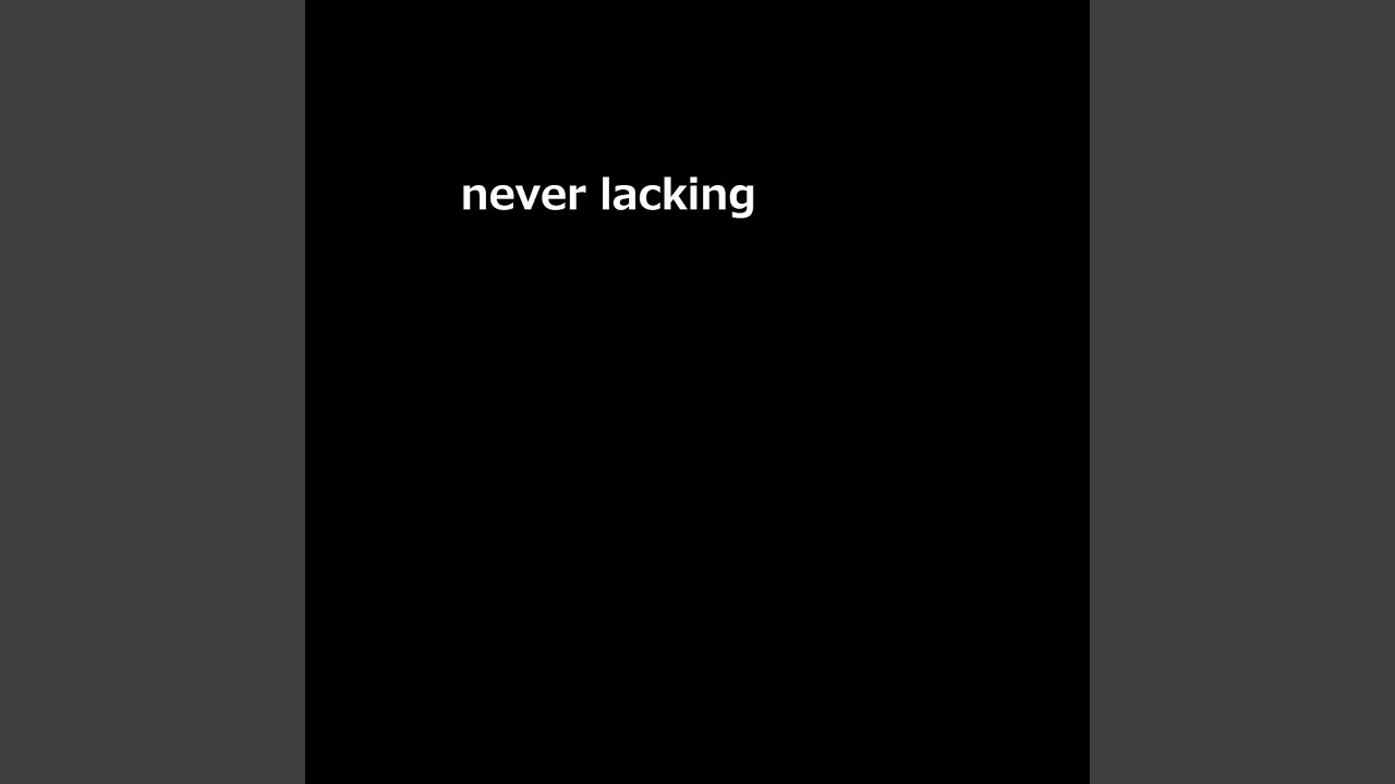Never Lacking (Instrumental) - YouTube