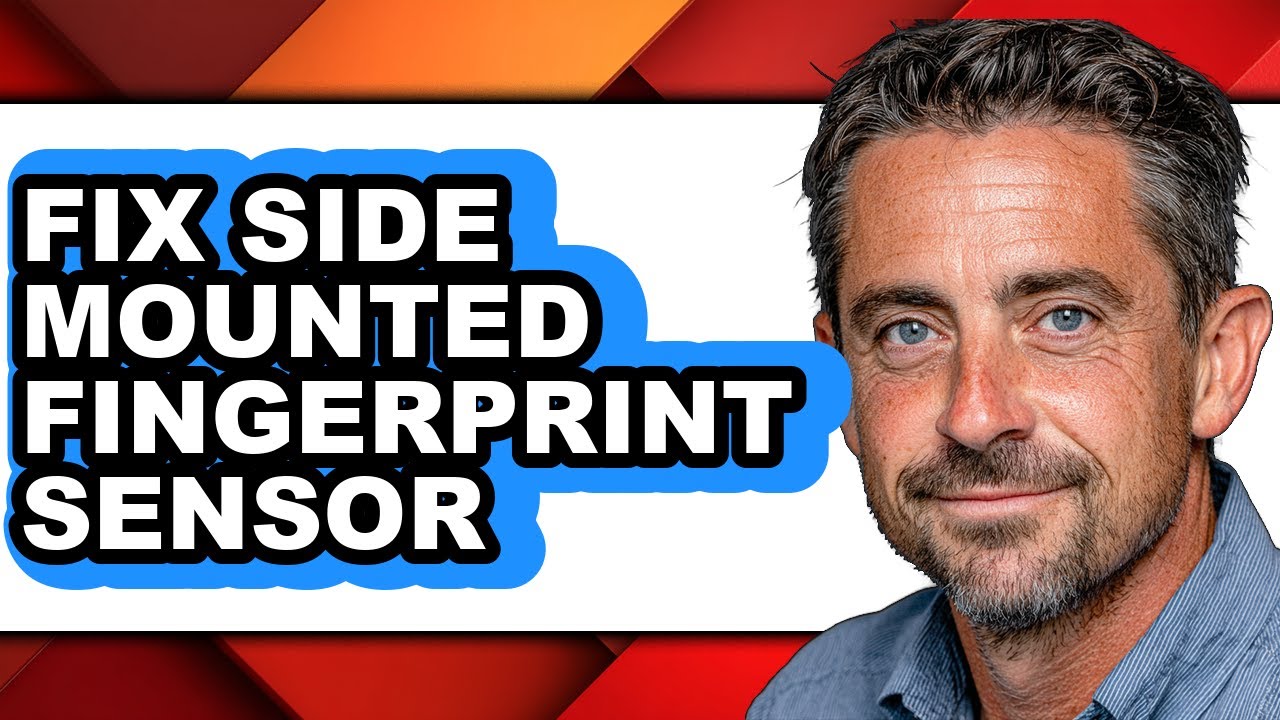 How to Fix Side Mounted Fingerprint Sensor (updated) - YouTube