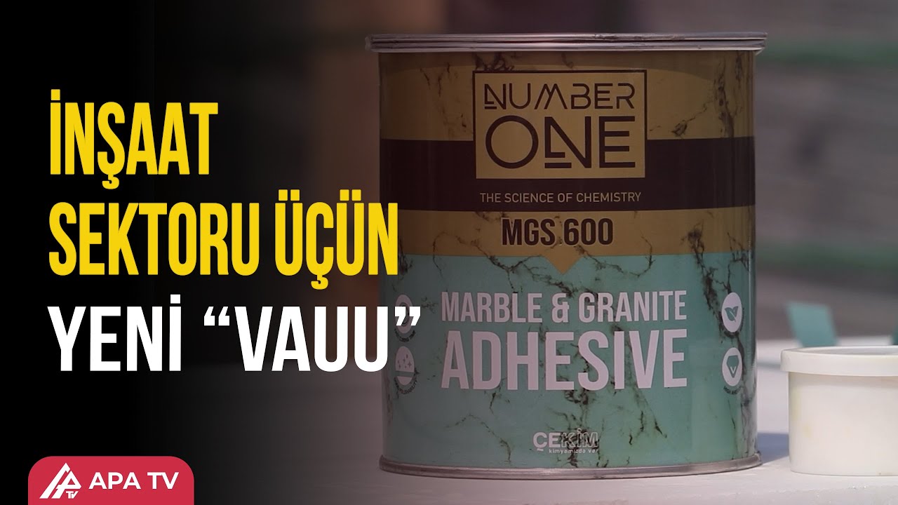 Azərbaycanda alternativi olmayan yapıştırıcı sərgiləndi - “Number One ...