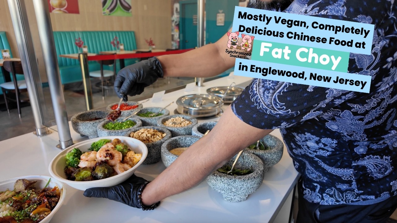 Mostly Vegan. Kind of Chinese: Fat Choy in Englewood, NJ - YouTube