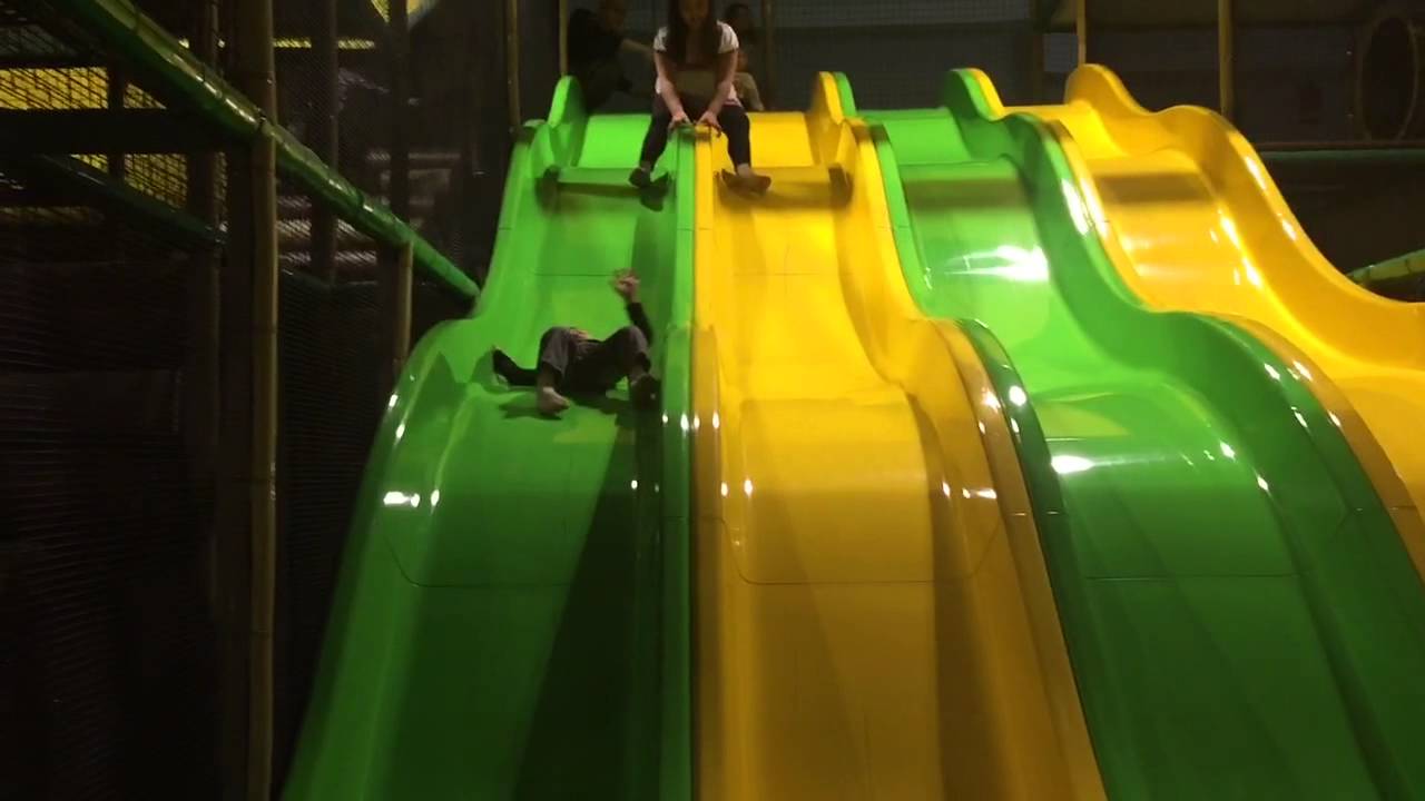 Lazy Sibling Slide - YouTube