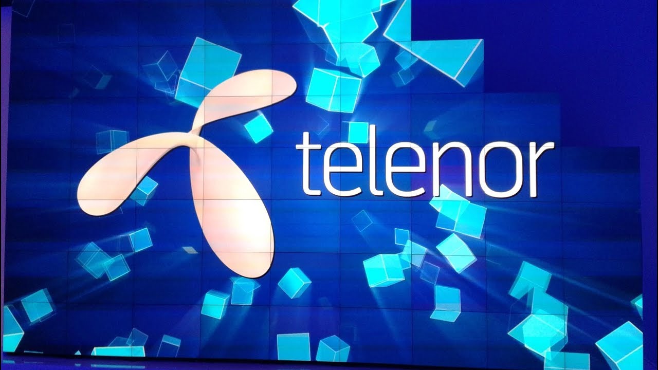 Telenor Blue Wallpaper