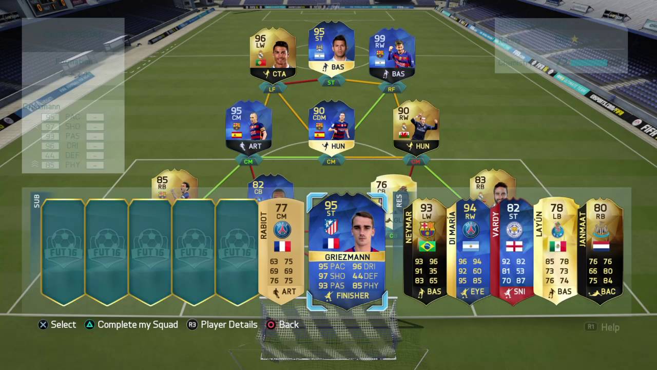 FIFA 16 "Pack my first blue" - YouTube