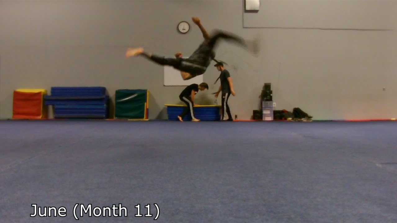 Tricking | 1 Year Progression - YouTube