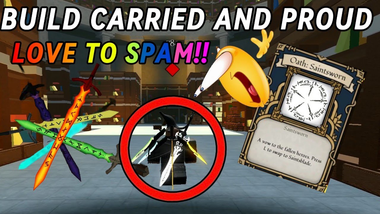 BUILD CARRIED SAINTSWORN DESTROYS CHIME | DEEPWOKEN - YouTube