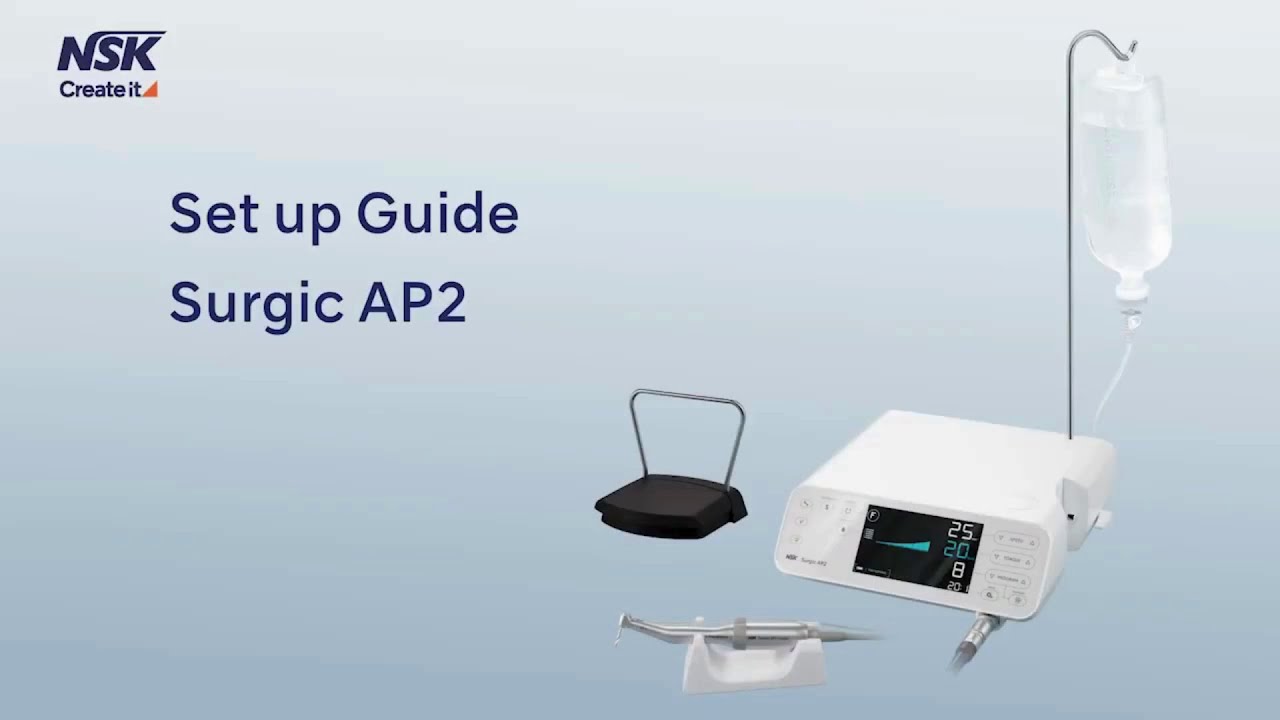 NSK Surgic AP2 Installation Guide - YouTube