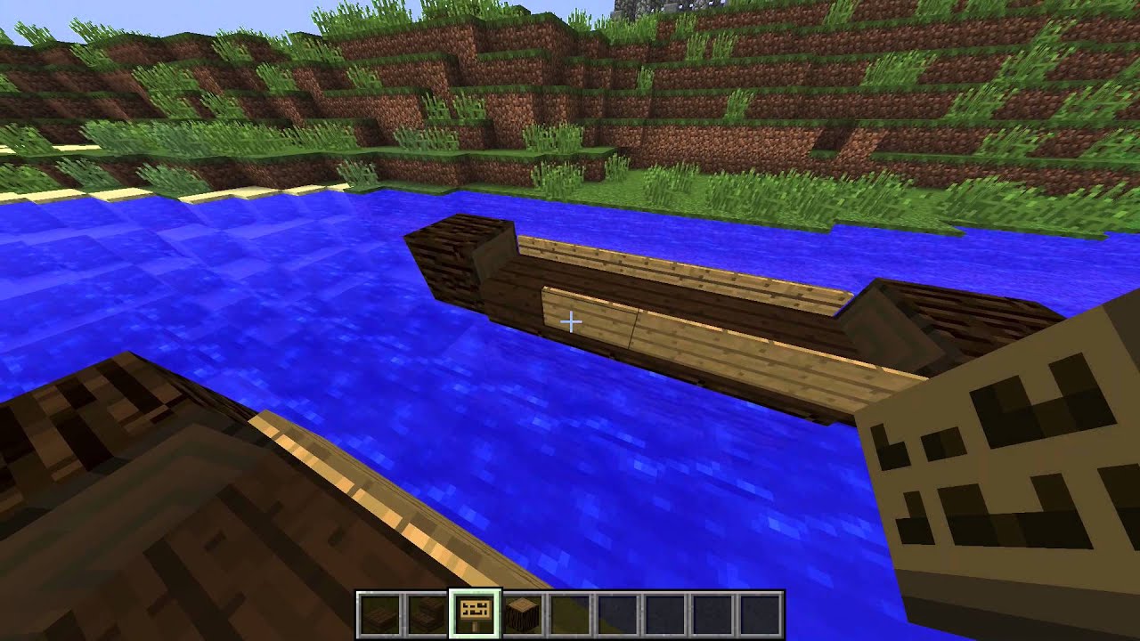 Canoe! (Minecraft Tutorial) - YouTube