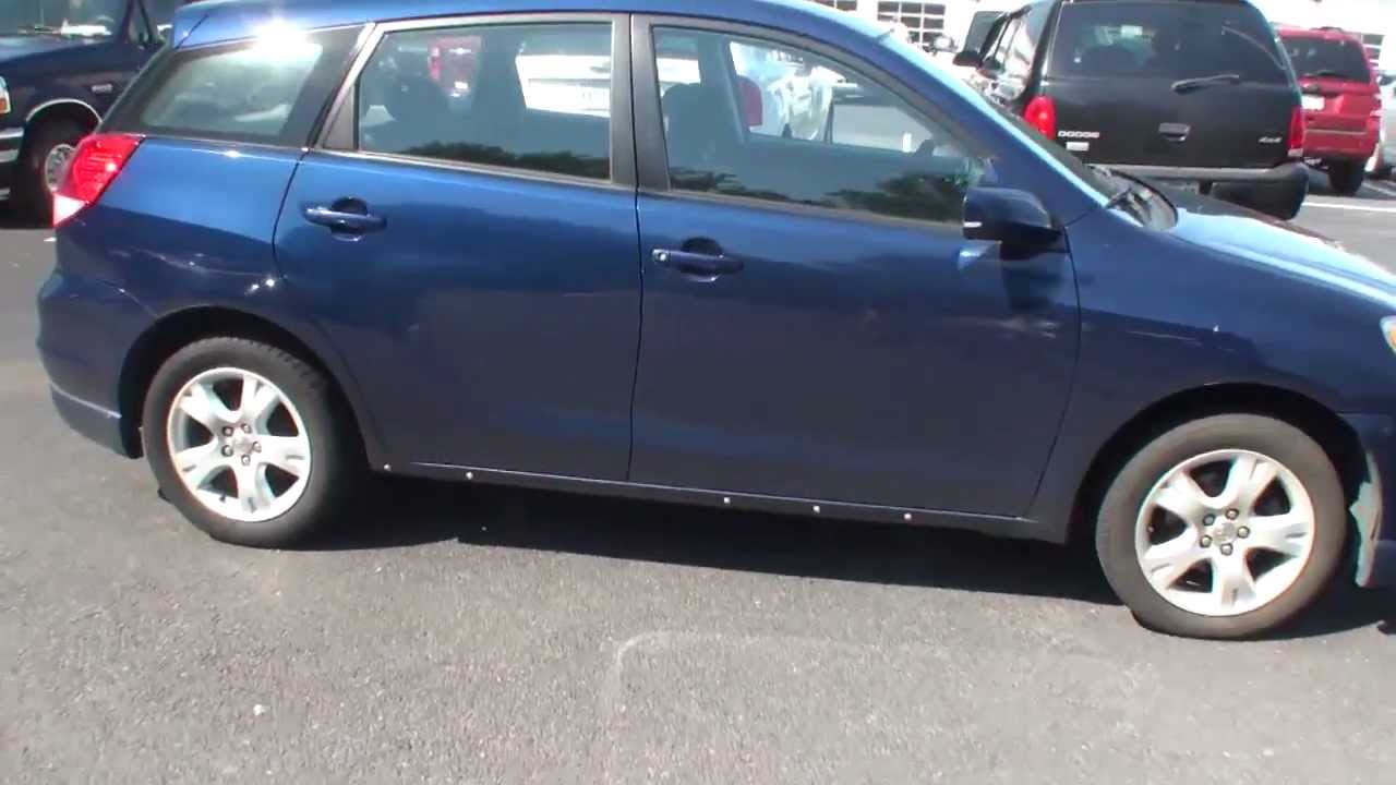 2003 Toyota Matrix Blue FB26583a - YouTube