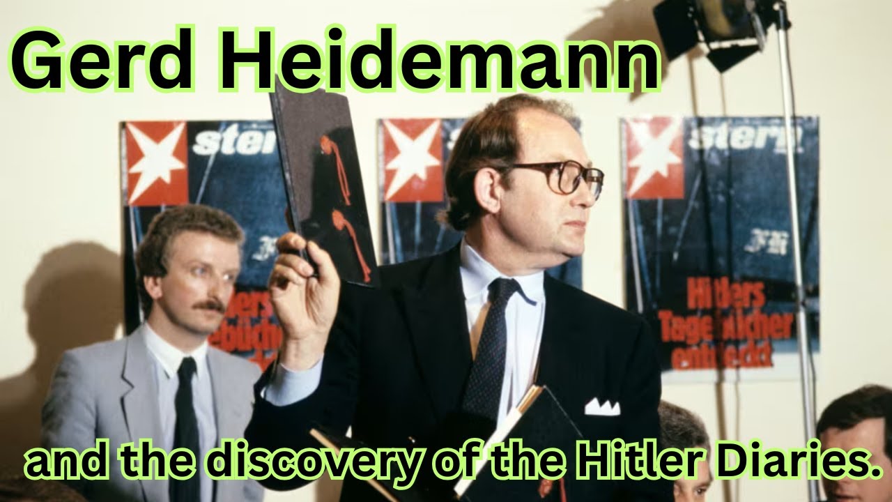 Gerd Heidemann - the reporter who 'discovered' the Hitler Diaries. Live ...
