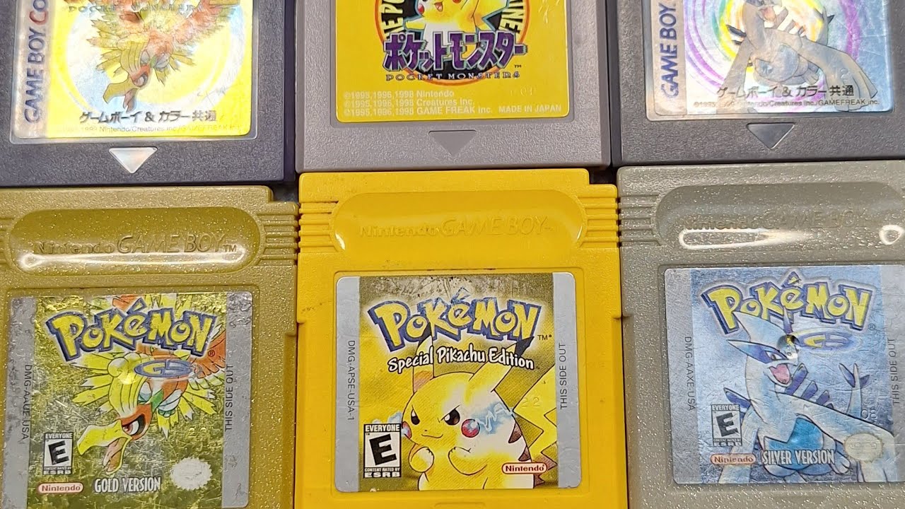 Pokémon gameboy play - YouTube