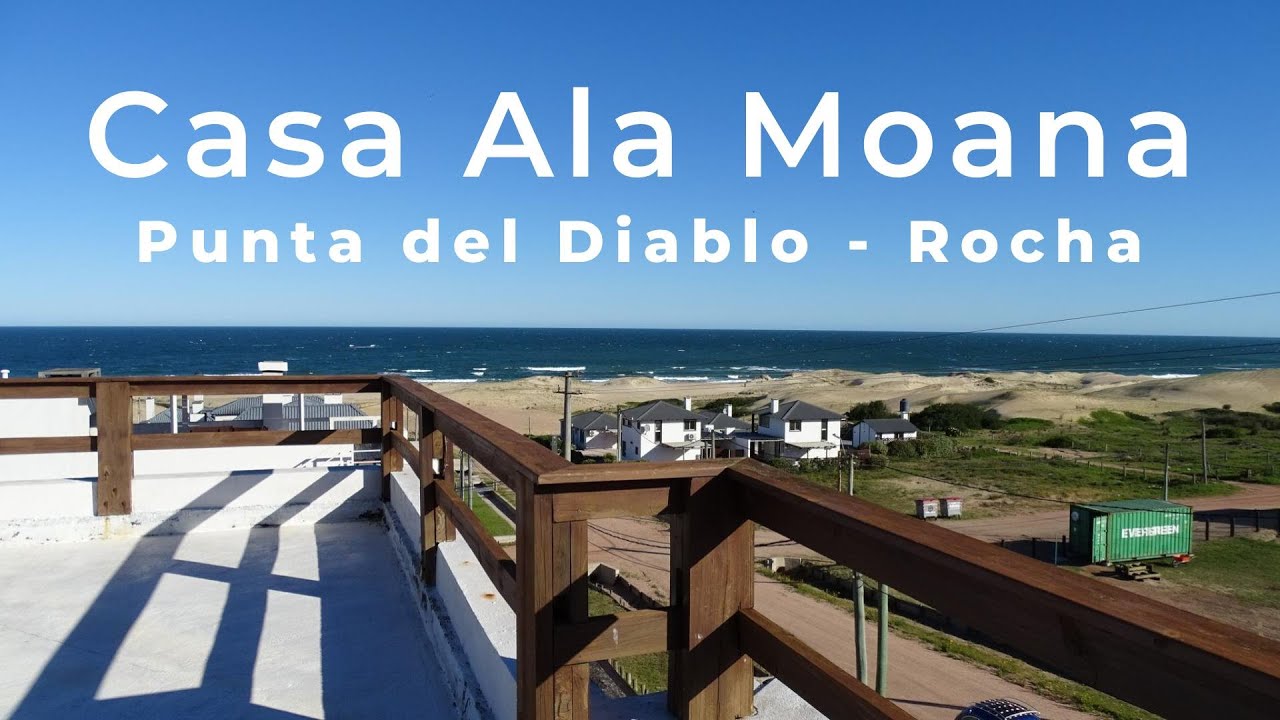 Casa de alquiler temporal Ala Moana: el lugar perfecto para relajarte en Punta del Diablo - YouTube