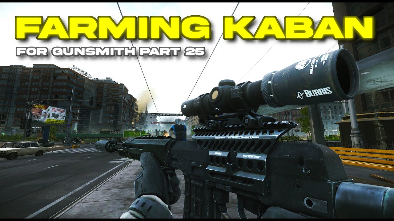 Escape from Tarkov PvE: Farming Kaban for the Final Gunsmith Task - YouTube