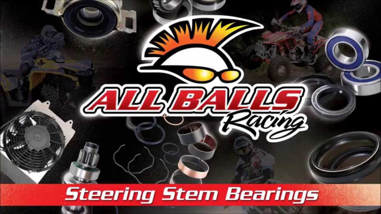 All Balls Racing Steering Stem Bearing Installation - YouTube