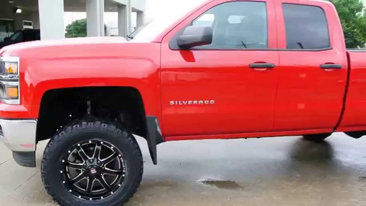 2014 Chevrolet Silverado 1500 4x4 Lifted with Custom Wheels and Tires ...