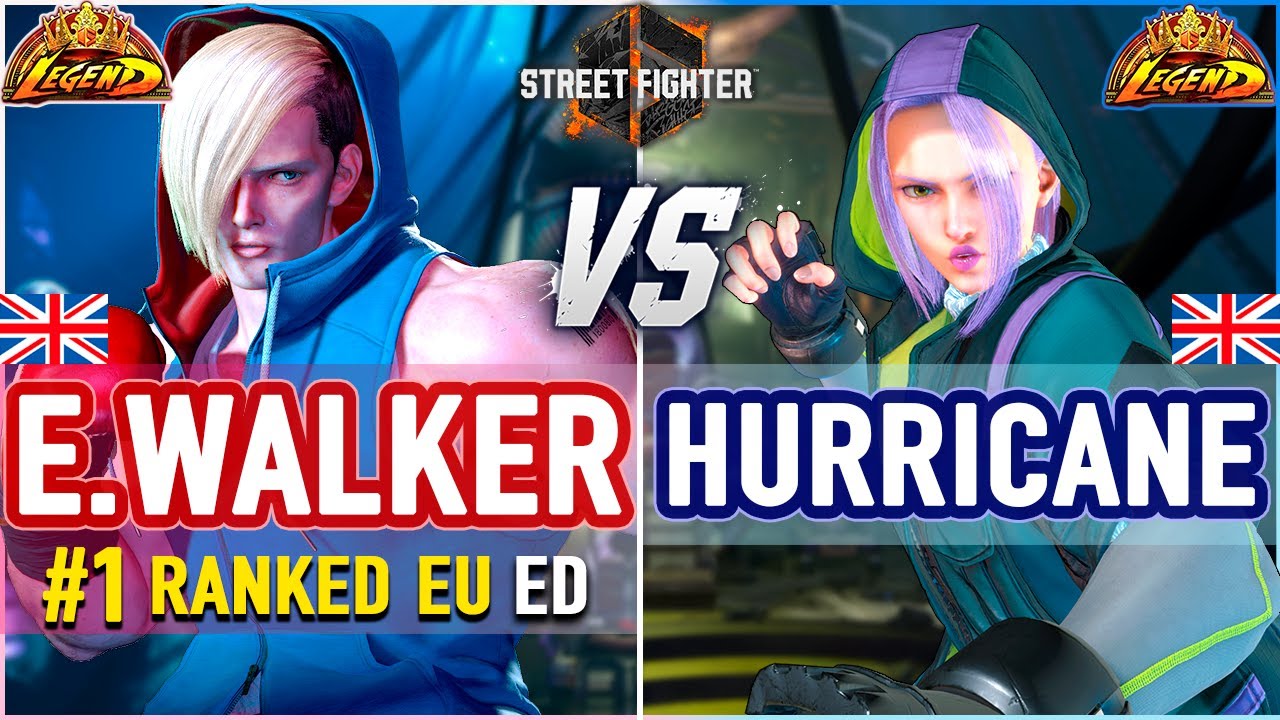 SF6 🔥 Ending Walker (Ed) vs Hurricane (Cammy) 🔥 SF6 High Level Gameplay ...