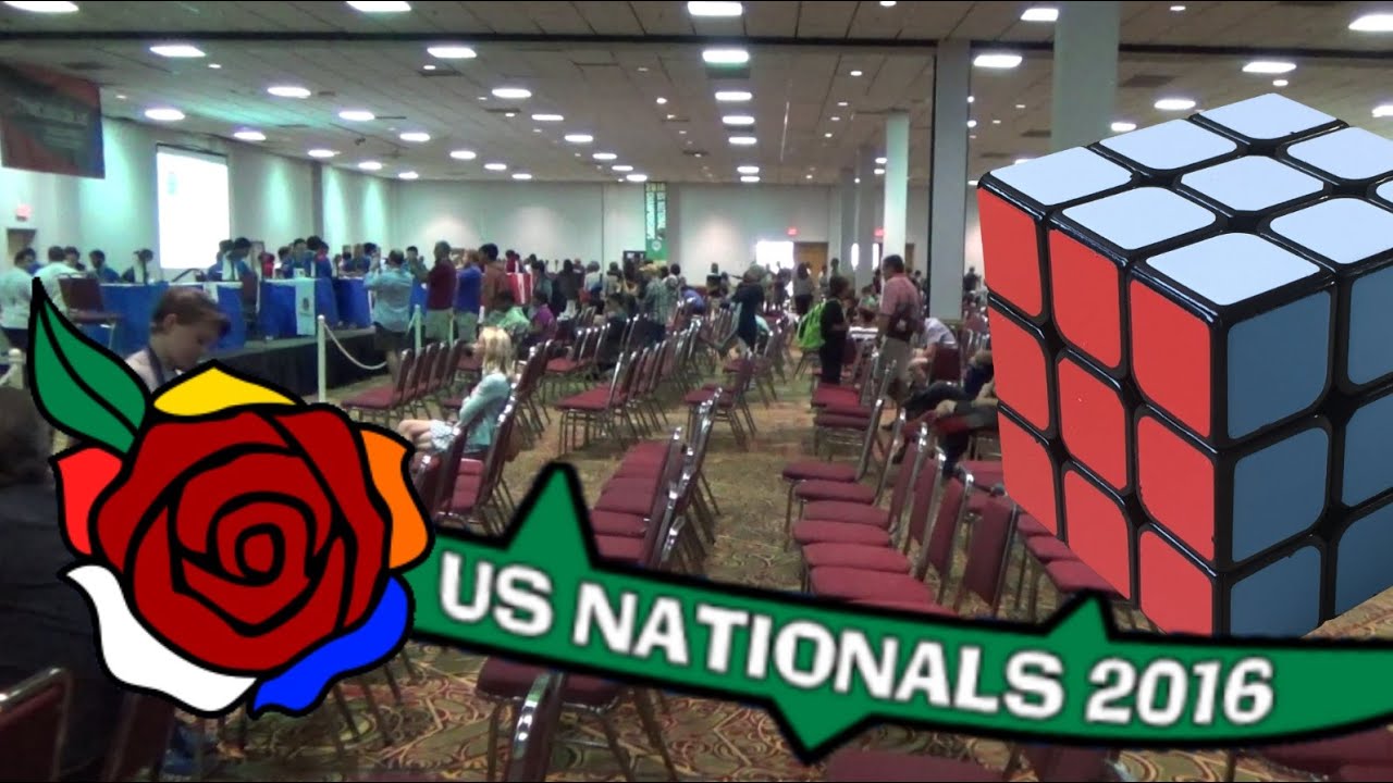 US Nationals Rubik's Cube Competition 2016! - YouTube