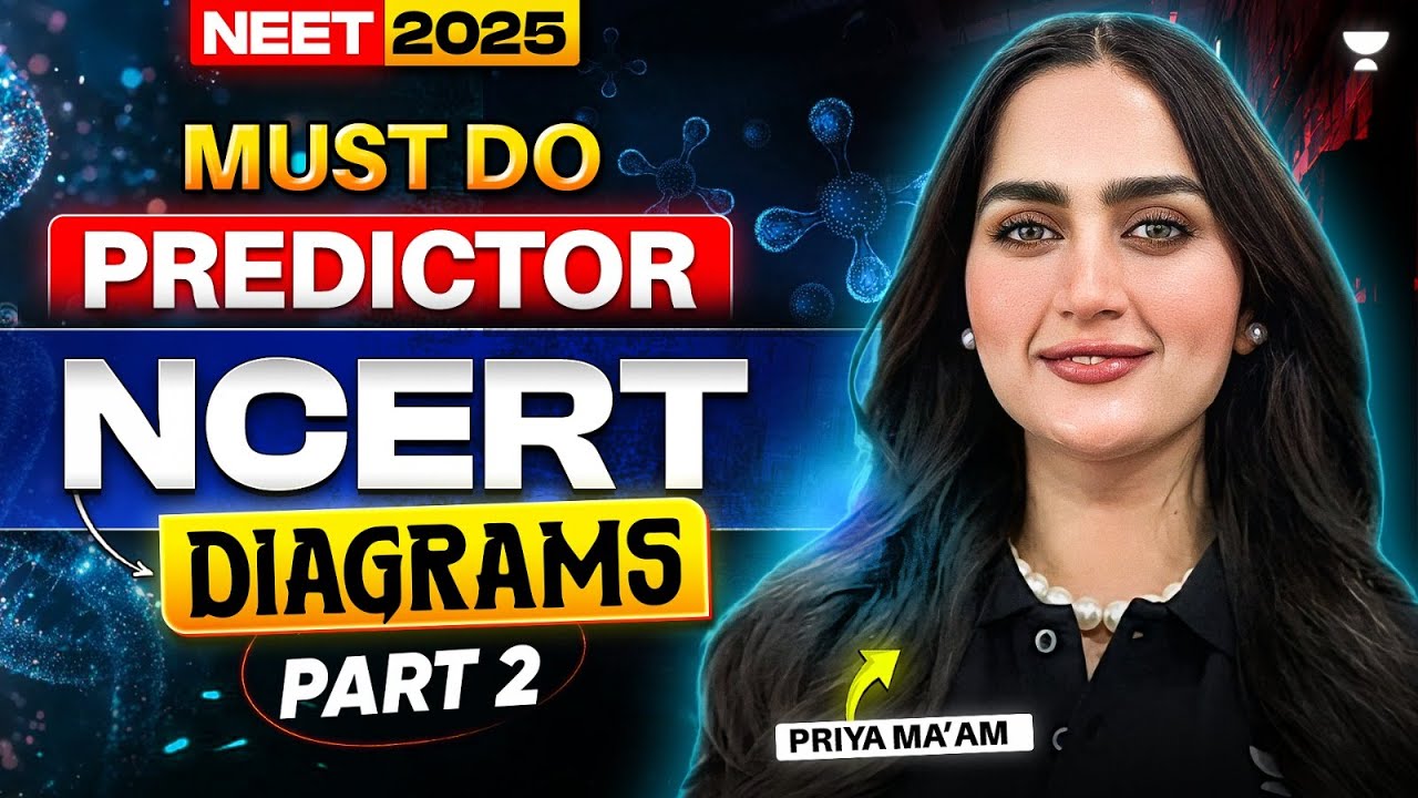 🔥 Must do predictor NCERT Diagrams Part 2 | Priya Pandey #neet2025 - YouTube