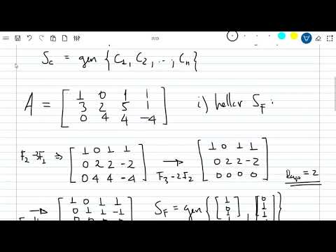 46 Espacio fila y columna de una matriz - YouTube