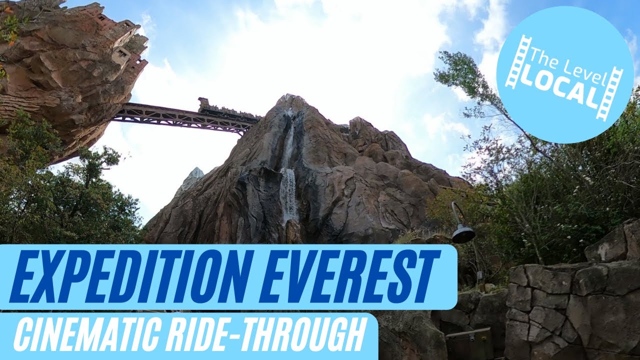 Disney's Animal Kingdom - Expedition Everest HD Cinematic Ride-Through ...