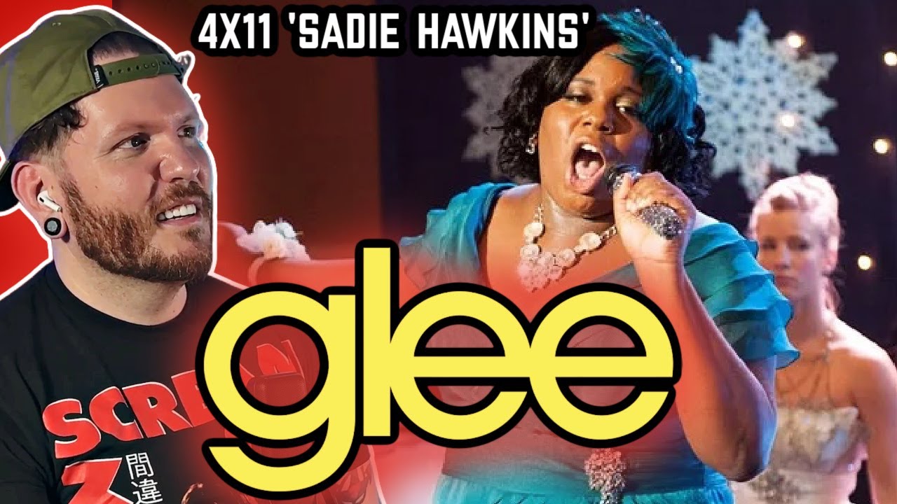 Locked out of Heaven was 🔥! | First time watching GLEE 4x11 'Sadie ...