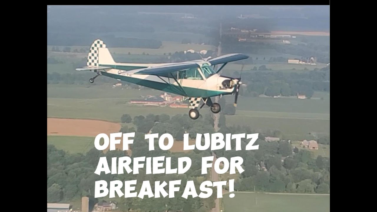 flying out to Lubitz Airfield for Breakfast! #aviation #pilotlife - YouTube
