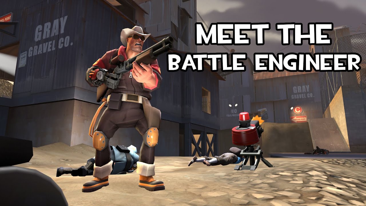 TF2: The Gunslinging Engineer (ft. the Wrangler) - YouTube