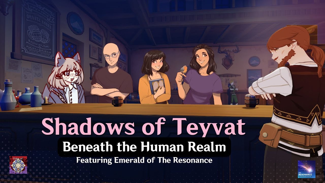 Shadows of Teyvat, Beneath the Human Realm with Emerald of the ...