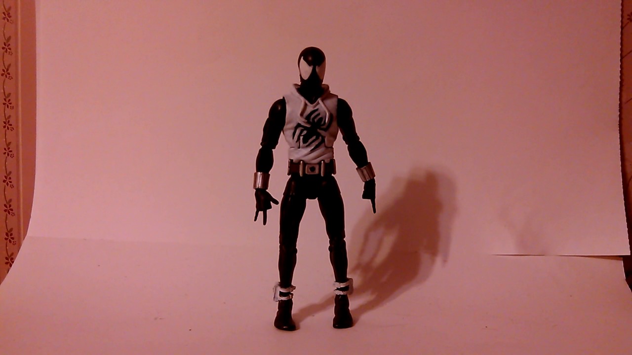My Custom BLACK SCARLET SPIDER Figure! - YouTube