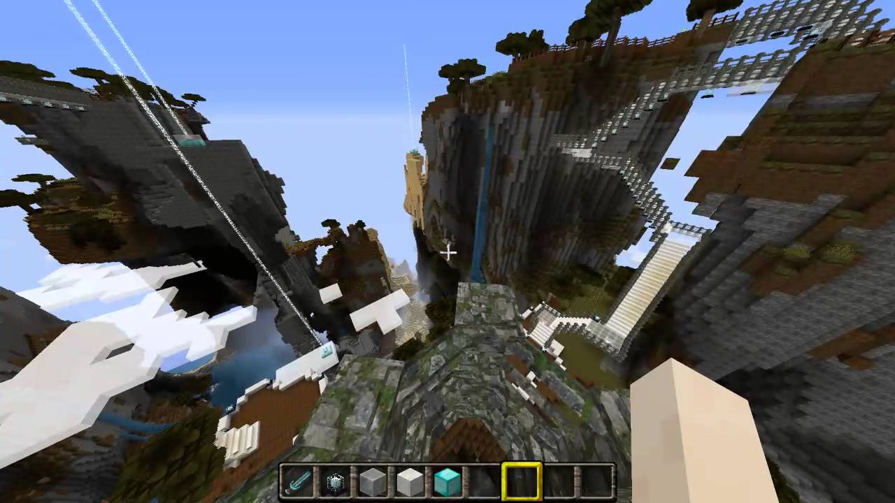 Minecraft-World of Skybridge Part #1 - YouTube