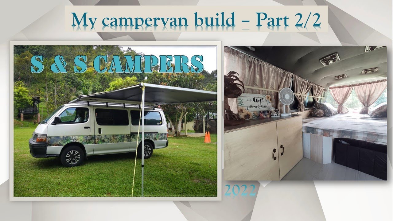 Van Build Toyota HiAce Campervan PART 2 - YouTube