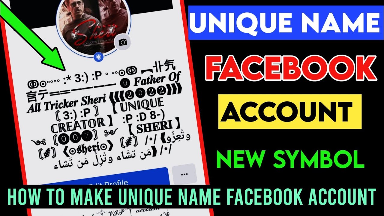 how to make unique name in facebook | how to make unique name facebook ...