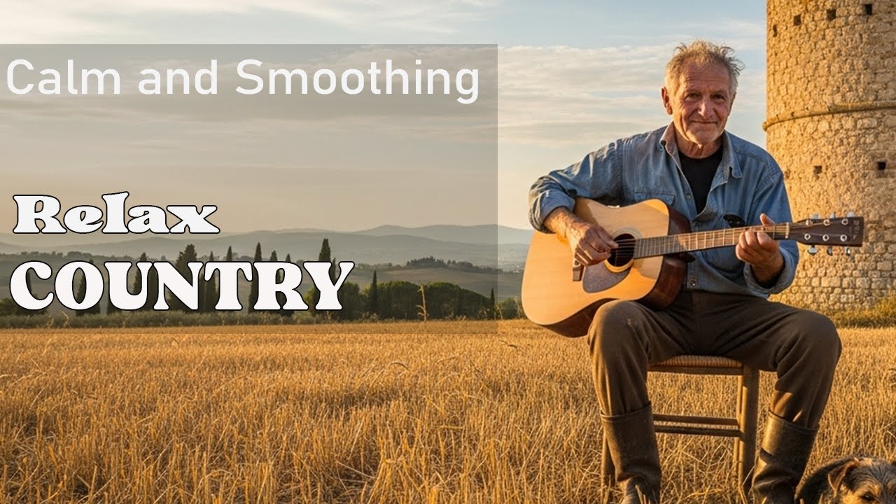 【Country Relax 56】Sunlit Fields Gentle Country Guitar for Peaceful Days ...