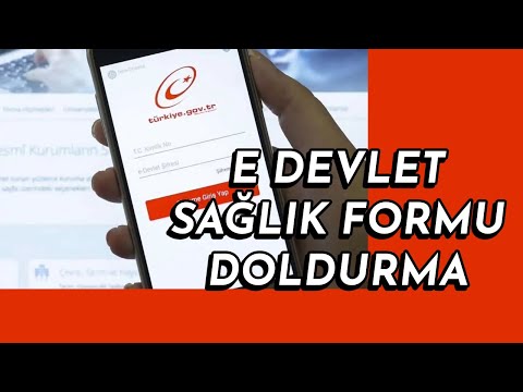 Kişisel Sağlık Bilgi Formu E-Devlet' ten Nasıl Doldurulur? (Yeni Ehliyet Sürücü Belgesi için)