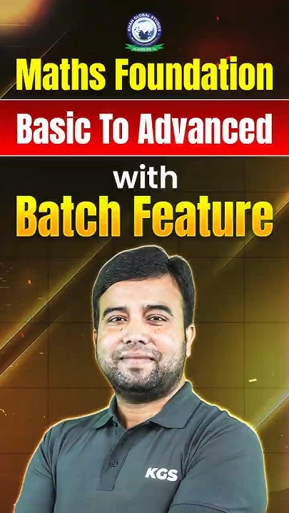 Basic to Advanced Maths – Start Your Foundation Strong! 📚 #advancemaths ...