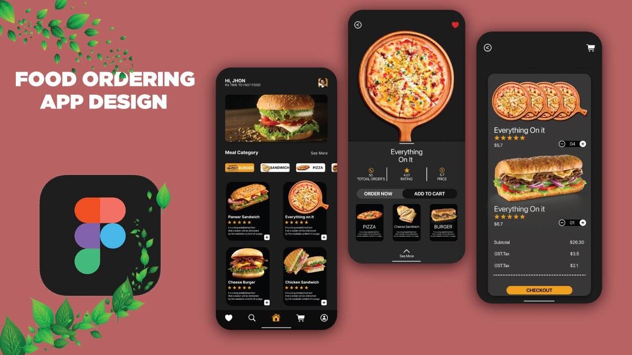 How to Create a Stunning Food App Prototype in Figma - YouTube