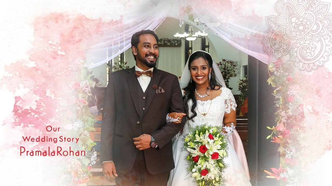 Pramela Rohan Christian Wedding Helicam Video Highlights! - YouTube