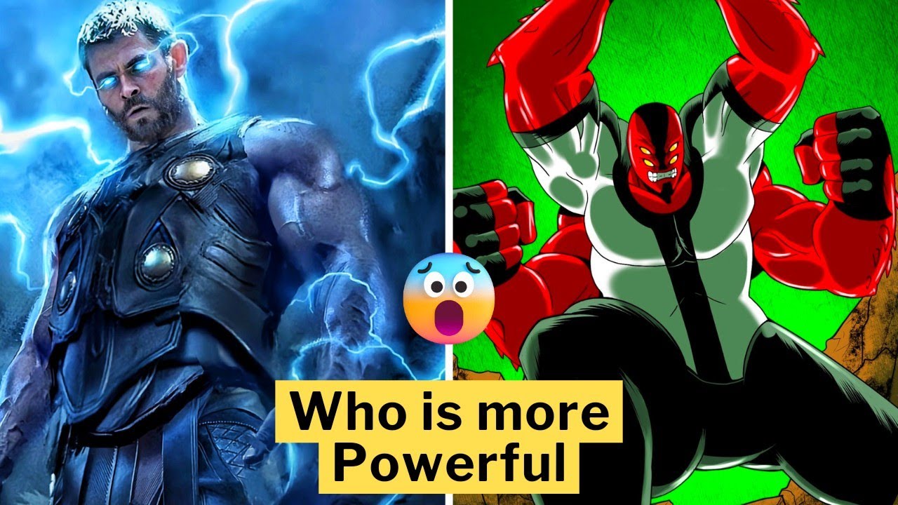 Who Will Win this Epic Battle?! 🤔 Thor Or Ben 10? 🤯: THOR Vs Ben 10 ...