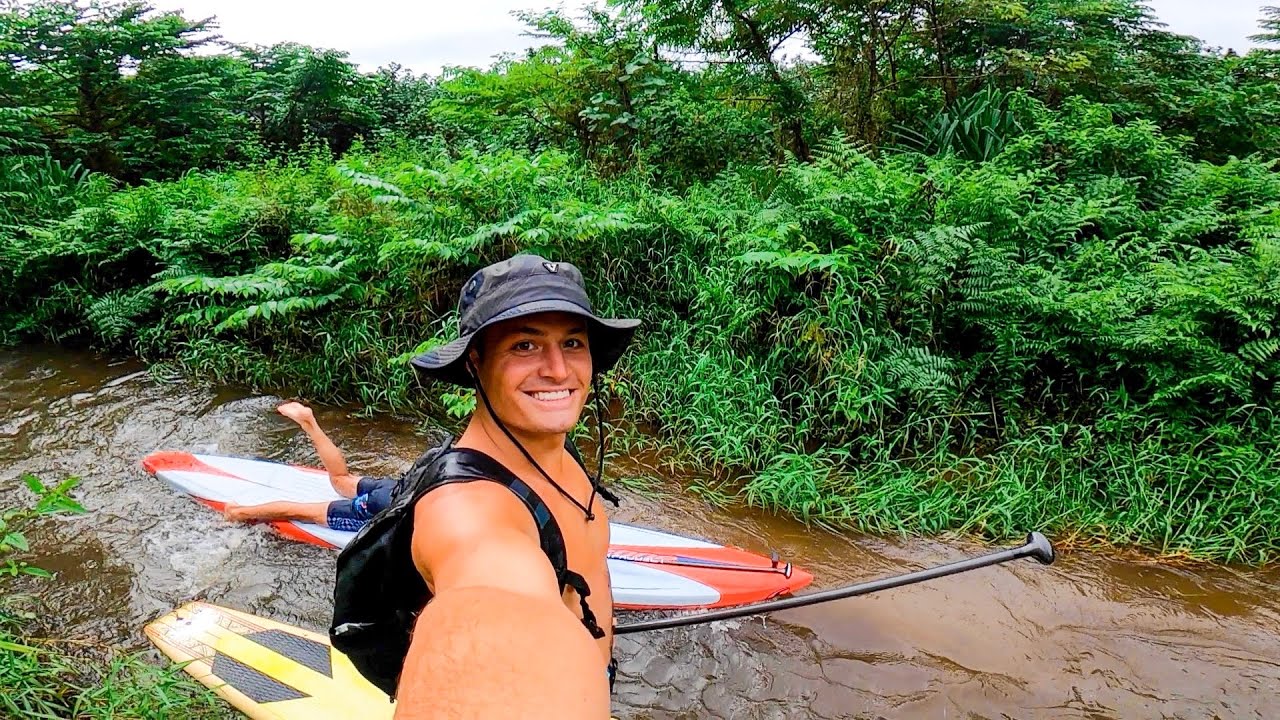 STAND UP PADDLE BOARD JUNGLE ADVENTURE! - YouTube