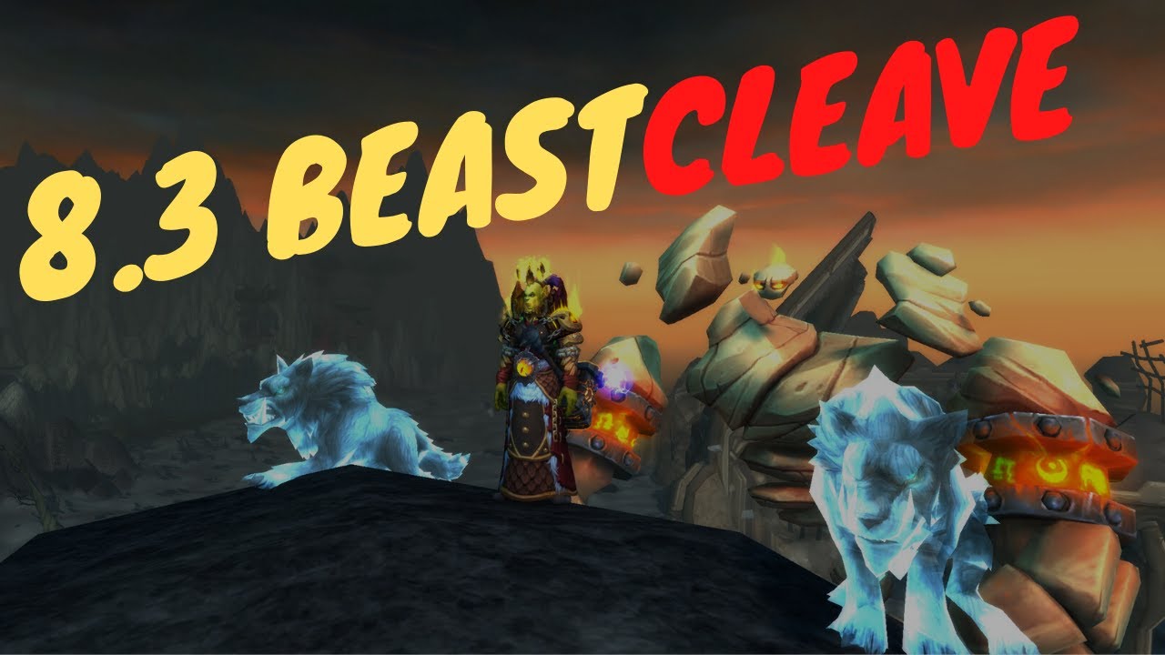 8.3 Beast Cleave!! Enhancement Shaman, BM hunter with a Disc Priest 3v3 ...