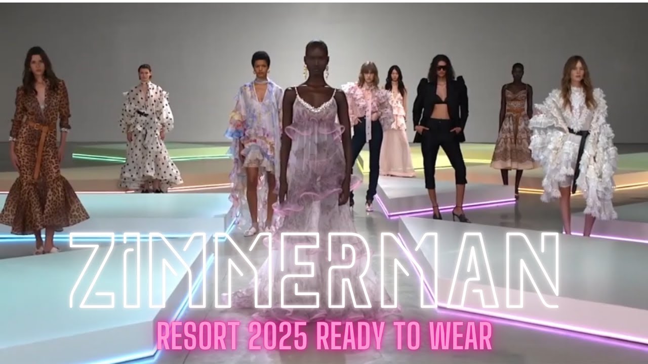 Zimmerman Resort 2025 Ready To Wear - YouTube