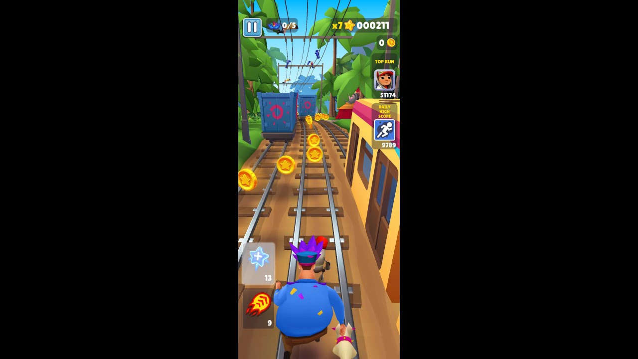 Subway Surfers Game Cool Boy Adnan Subway Surfers live Game - YouTube