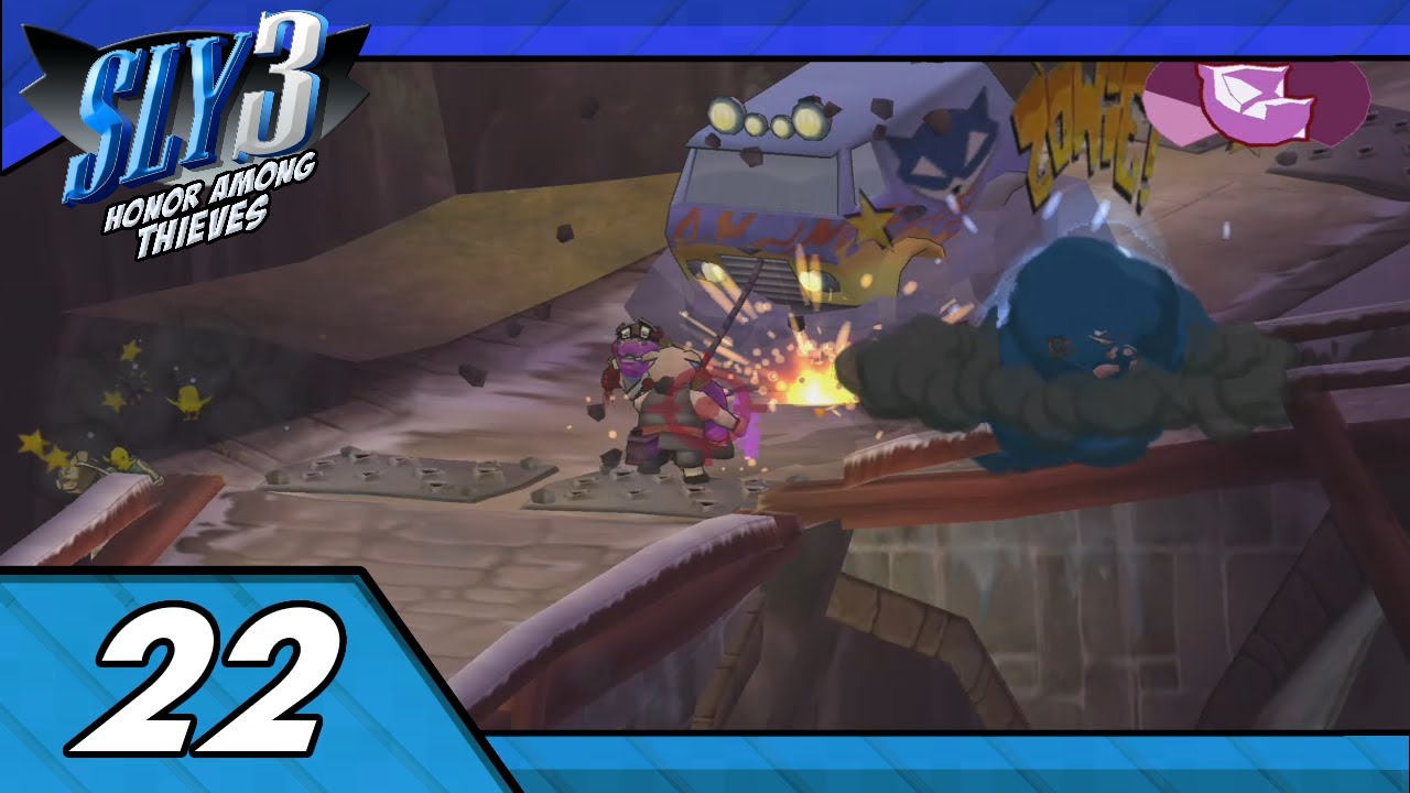 Sly 3: Honor Among Thieves HD #22- Murray's Baby's Back - YouTube
