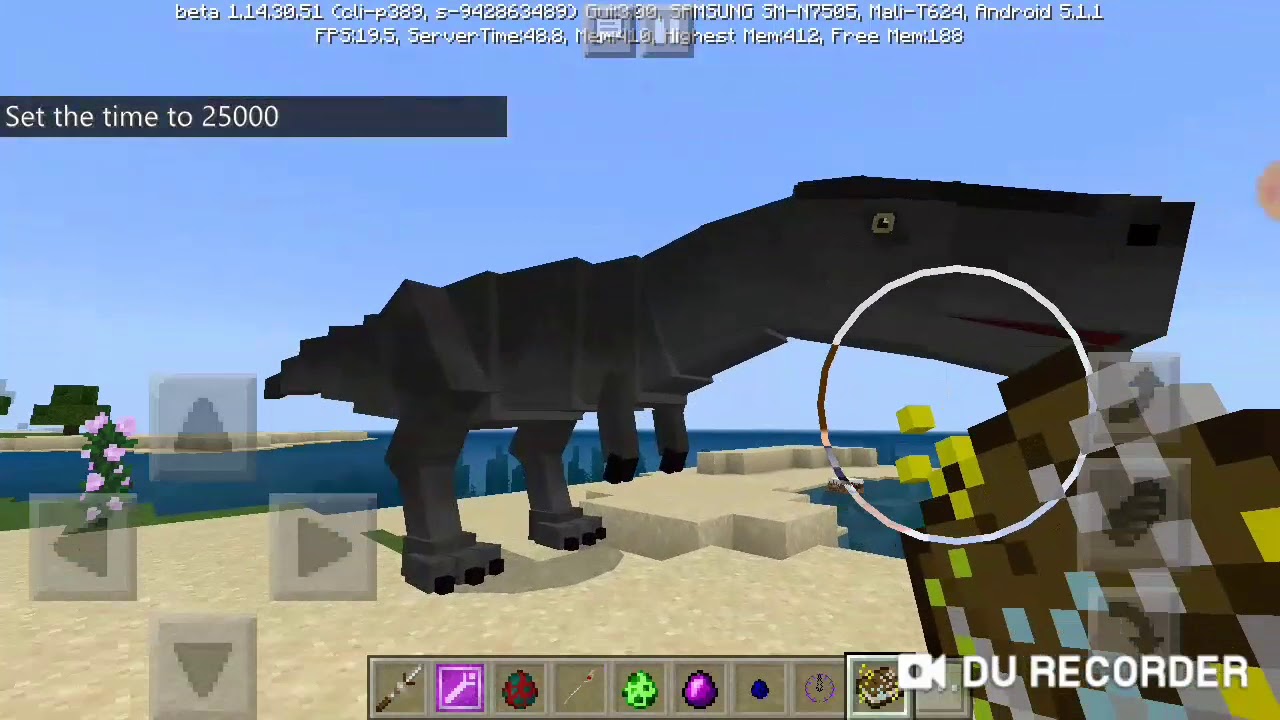 Minecraft pocket edition (Crazy Craft v7) mods pack - YouTube