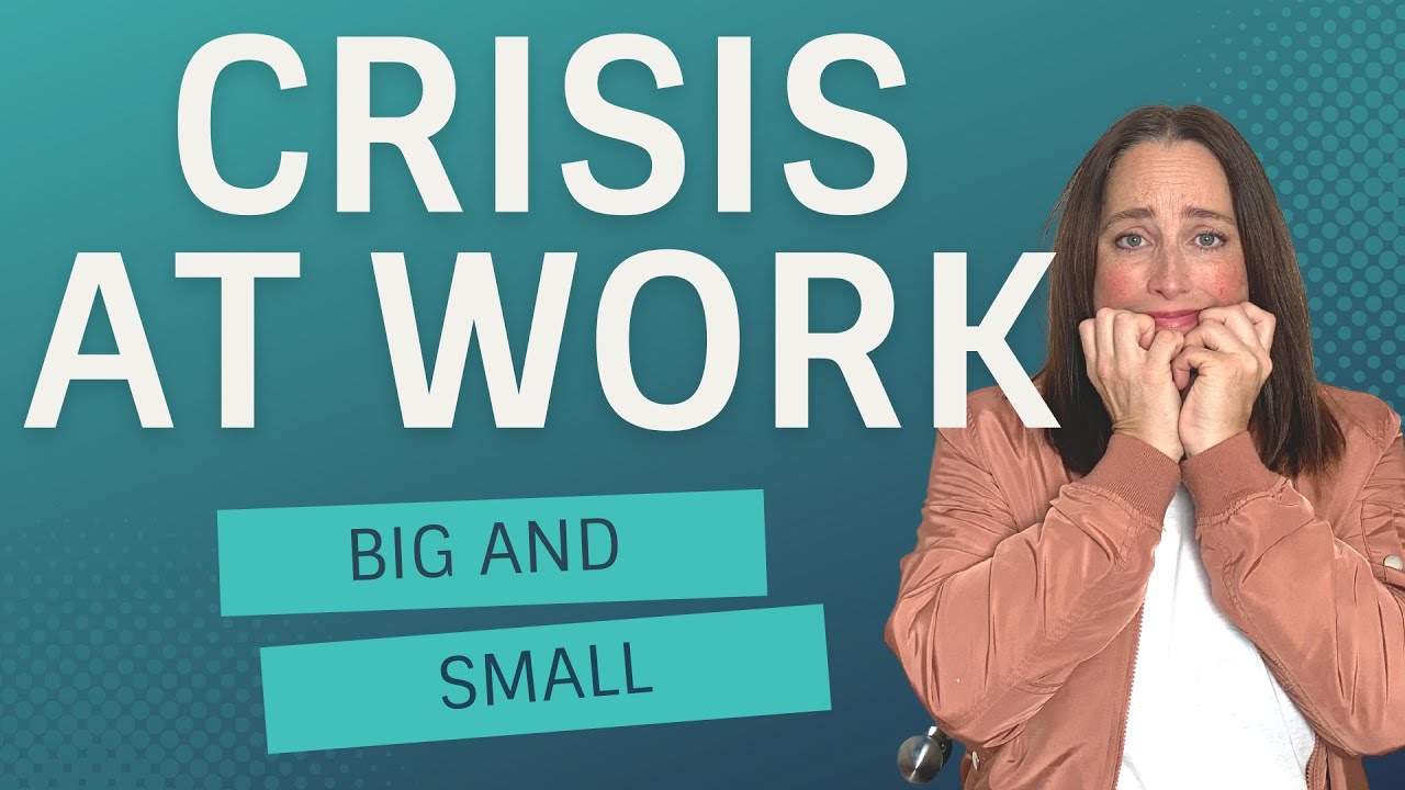 How To Manage Crisis At Work - YouTube