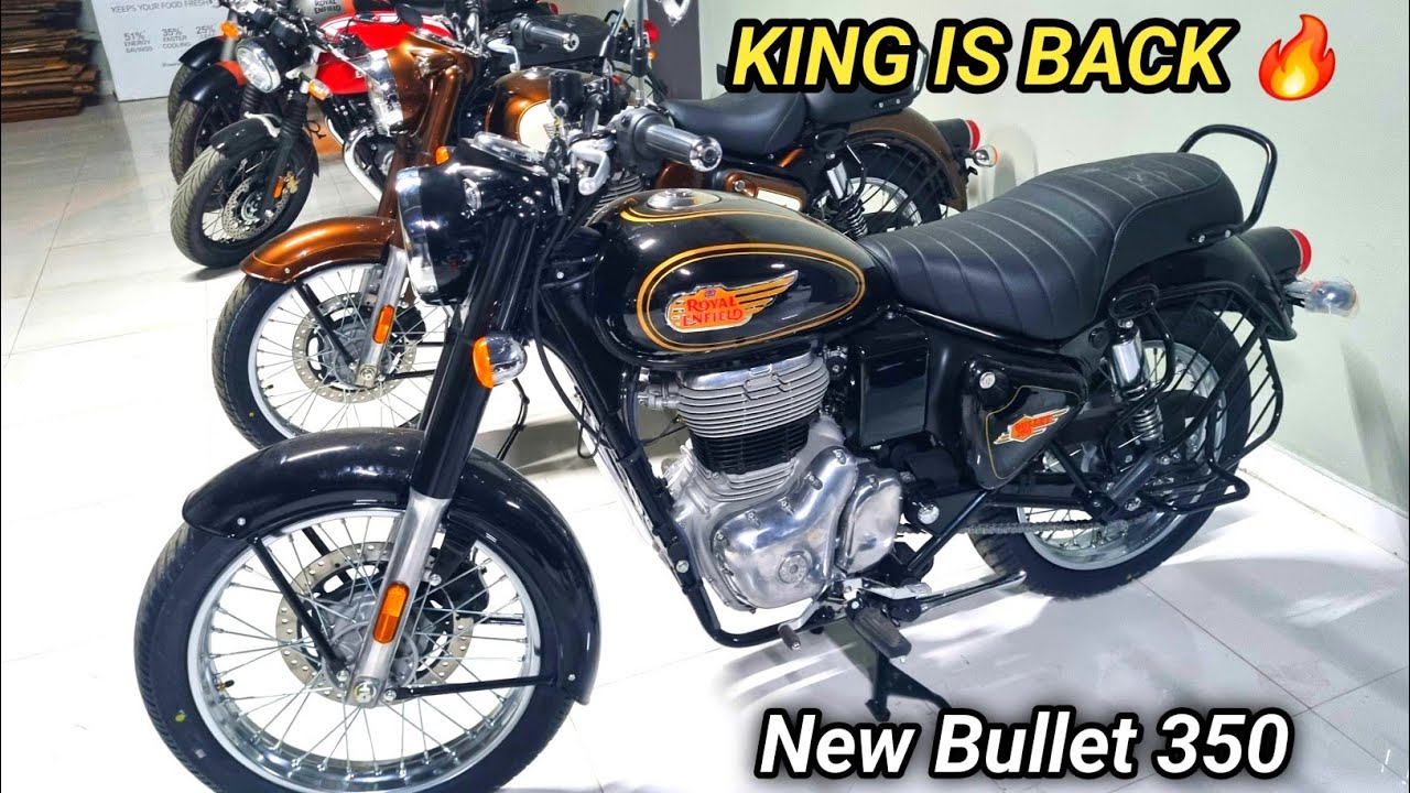 2025 New Royal Enfield Bullet Review | Royal Enfield Bullet 350 On Road ...