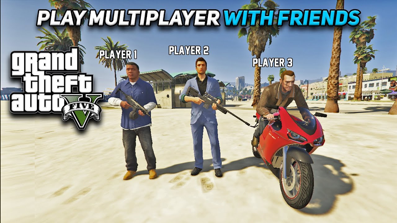 How to Play GTA 5 Multiplayer with Friends on PC - YouTube