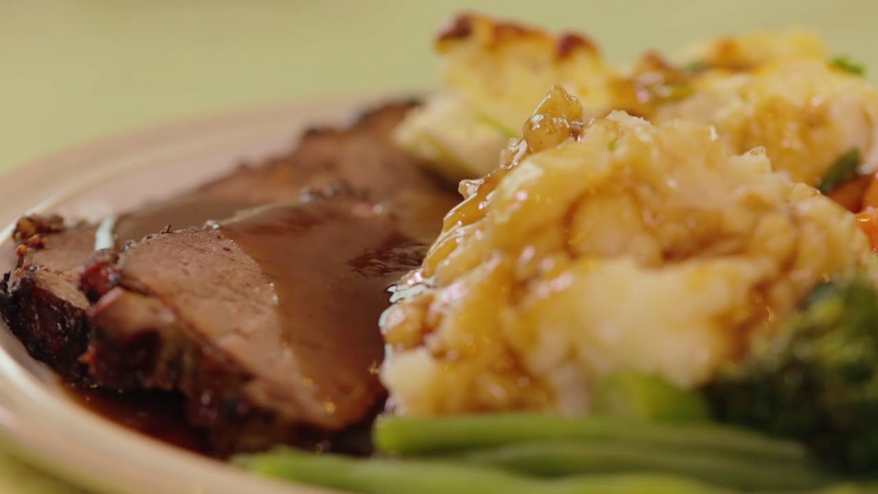 Slimming World roast beef Sunday lunch with roast veg, celariac mash ...